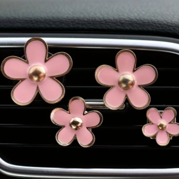 Other | New Flower Car Vent Clip Air Fresheners 4 Pack | Poshmark